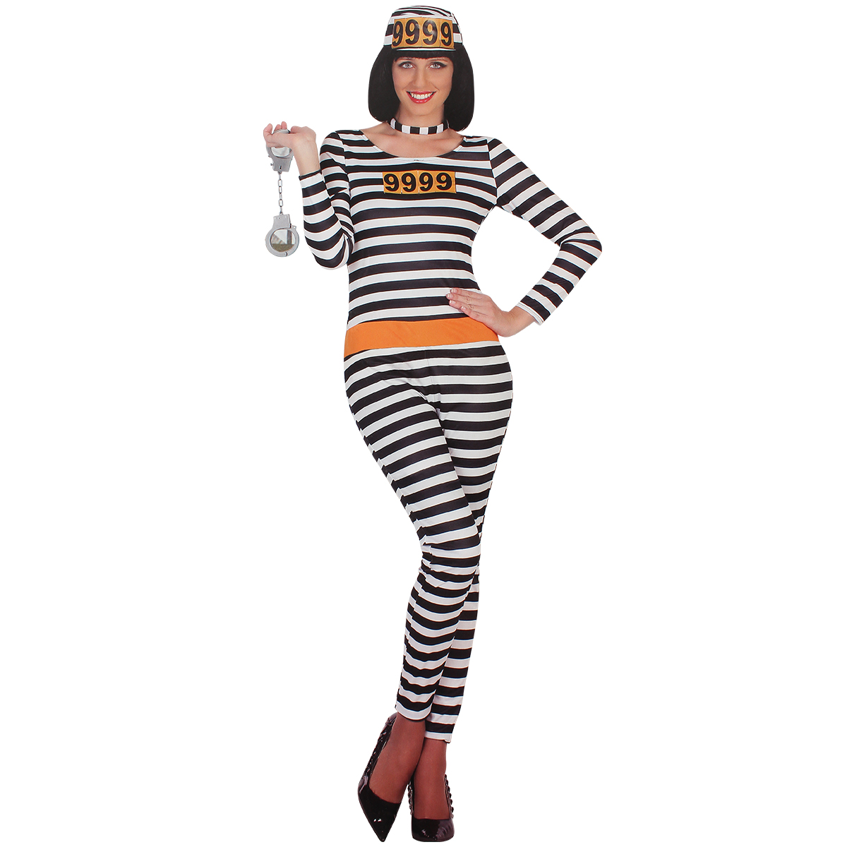 Cosplay Prison Inmate Jumpsuit Halloween Female Prisoner Costume Buy